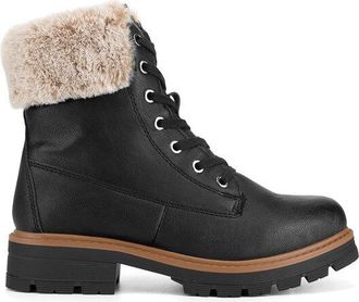 Clara Barson Schn&uuml;rschuhe WS6331-01 Schwarz