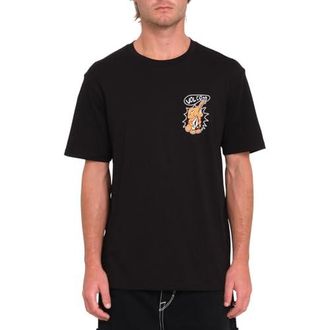Volcom Tee Shirt Santi Stoned Black Homme - Homme - Taille m - Noir
