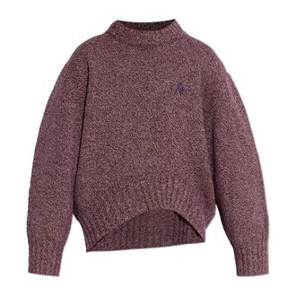 The Attico Logo Rollkragenpullover - - Knitwear - Damen - Rosa - S