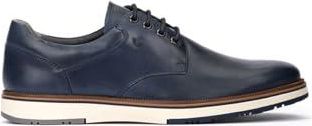 Martinelli Chaussures &agrave; Lacets en Cuir Fulton pour Homme Color Blue