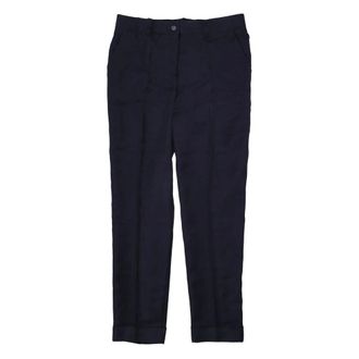 P.A.R.O.S.H. Raisa25 Cropped Hose - - Trousers - Damen - Blau - S