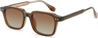 Generic Lunettes De Soleil Carr&eacute;es &Agrave; Grande Monture UV400 For Hommes Et Femmes, Id&eacute;ales For Les Activit&eacute;s De Plein Air, Les D&eacute;placements, Le Sport Et La Photo