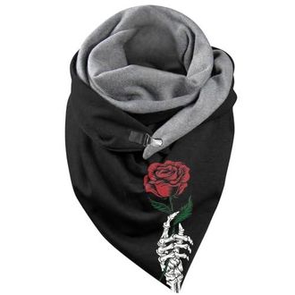 Generic &Eacute;charpe boh&egrave;me &agrave; imprim&eacute; plumes pour femme Caract&eacute;ristiques :, kaki, Taille unique