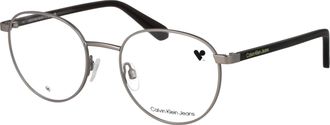 Calvin Klein Jeans Brillenfassung mit Sonnenbrillen-Clip CKJ23221 CLIP-ON 016 52
