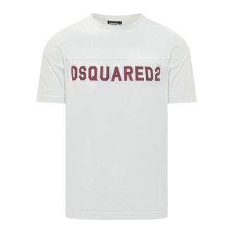 Dsquared2 Herren, Oberteile, Wei&szlig;, SGr&ouml;&szlig;e