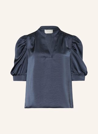 Neo Noir Neo Noir Blusenshirt Roella Aus Satin blau