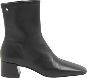 Tory Burch Femme, Chaussures, Noir, Taille: 39 1/2 EU Bottines Logo