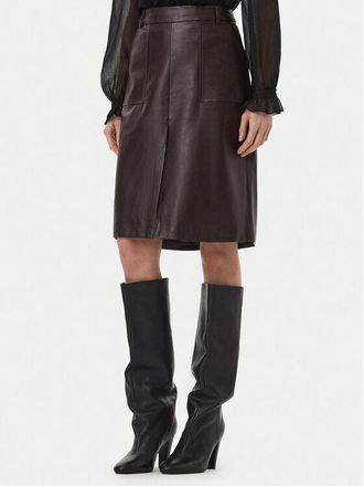 Morgan Rock aus Kunstleder 251-JILF Braun Regular Fit