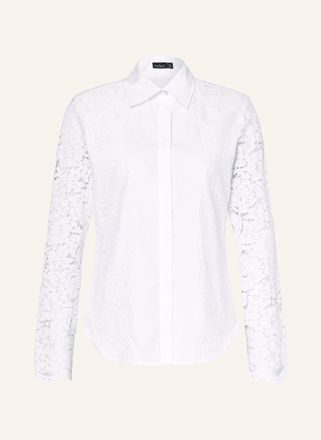 van Laack Van Laack Hemdbluse Vl-Cellai-Fo Mit Spitze rot