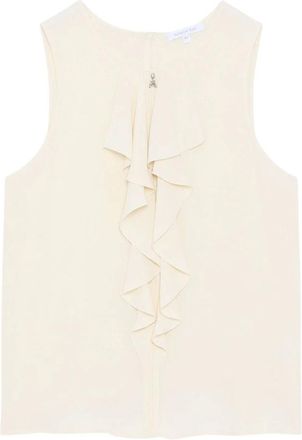Patrizia Pepe Femme, Tops, Beige, Taille: 42 FR Hauts