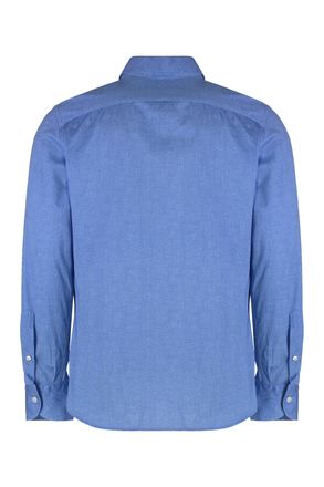 Sonrisa Mens Blue Cotton Shirt