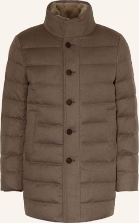 Duno Duno Daunenmantel Orlando Mit Herausnehmbarer Blende beige