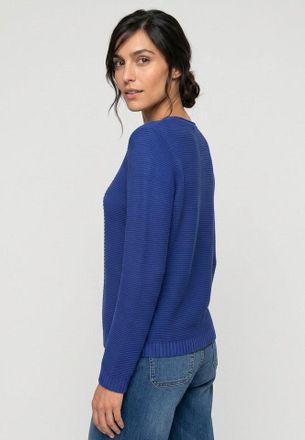 Olsen Strickpullover mit Rundhalsausschnitt