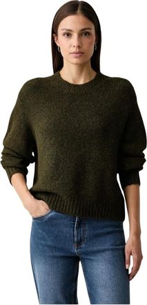 Joop Pull &agrave; col rond - Femme - Pulls - Vert - Taille: 40 FR