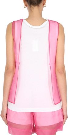 Dries Van Noten Cotton-Silk Blend Blouse - Pink