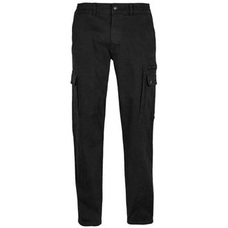 SOLS Herren Docker Stretch Cargo-Hose (Schwarz)