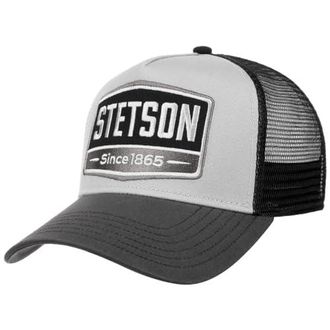 Stetson Casquette Trucker Tiki Lounge Femme/Homme - Casquette Baseball Snapback &agrave; Visi&egrave;re &agrave; Bord Courb&eacute;, Snapback, Visi&egrave;re &Eacute;t&eacute;/Hiver Printemps &Eacute;t&eacute; Automne Hiv