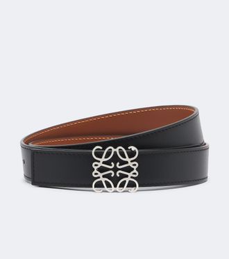Loewe Wendbarer G&uuml;rtel Anagram aus Leder