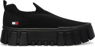 Tommy Jeans Sneakers Tommy Jeans Tjw Chunky Knit Sneaker EN0EN03014 Schwarz