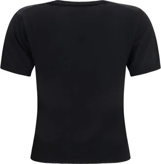 Vivienne Westwood Embroidered Orb T-Shirt - Black