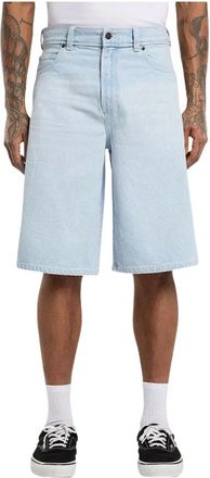Dickies Homme, Shorts, Bleu, Taille: W33 958 Jean Court Ample de 33 cm