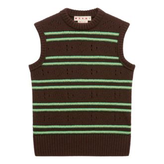 Marni Gestreifter Weste - - Knitwear - Herren - Mehrfarbig - M