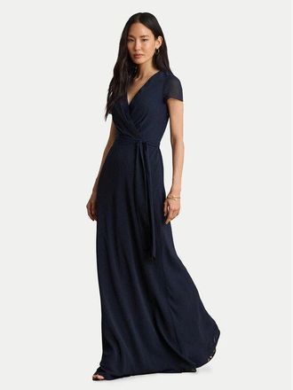 Lauren Ralph Lauren Abendkleid 253P14048002 Dunkelblau Regular Fit