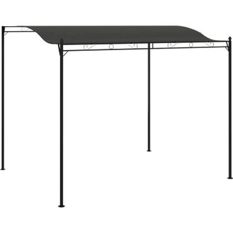 vidaXL Auvent de parasol 3 x 2,4 m Anthracite