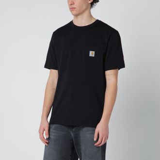 Carhartt Work in Progress Schwarzes S/S Pocket T-Shirt