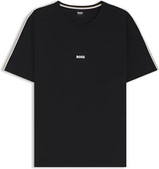 BOSS Hommes Unique T-Shirt T-Shirt de Pyjama en Coton Stretch avec Bandes