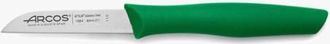 Arcos K&uuml;chenmesser Edelstahl NITRUM, Obst- und Gem&uuml;sesch&auml;ler, 80 mm Klinge, Polypropylen-Griff, Serie Nova