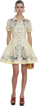 Self Portrait Femme, Robes, Multicolore, Taille: 34 FR Ac26-002S Midi Dress