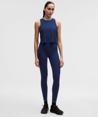 lululemon Legging Fast and Free taille haute 5 poches pour Femmes - 71 cm - Bleu - Taille 10