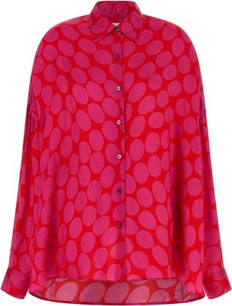 Dries Van Noten Femme, Blouses et Chemises, Rose, Taille: 40 FR Casia Shirt