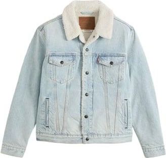 Levi's Veste en jean molletonn&eacute;e