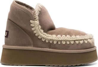 Mou Femme, Chaussures, Brun, Taille: 40 EU Mini Eskimo Platform Boot