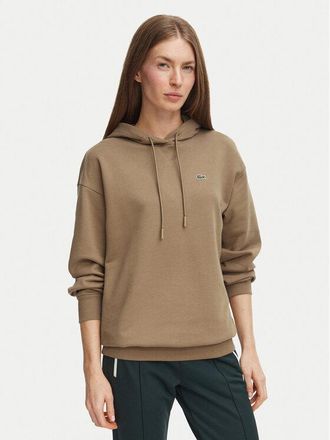 Lacoste Sweatshirt SF7612 Hellbraun Oversize