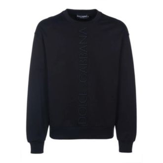 Dolce & Gabbana Herren, Sweatshirts & Hoodies, Schwarzk, XLGröße