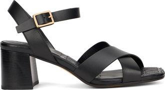 Doucal's Femme, Chaussures, Noir, Taille: 40 EU Sandales &agrave; Brides Crois&eacute;es en Cuir