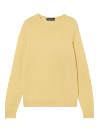 Brooks Brothers pull en maille - Jaune