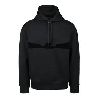 Emporio Armani Felpa Cappuccio - - Sweatshirts & Hoodies - Herren - Schwarzk - XL