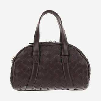 Bottega Veneta Intrecciato Shoulder Bag - Brown