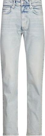 Calvin Klein Jean droit en coton et laine m&eacute;lang&eacute;s