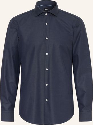 HUGO BOSS Hemd Joe Regular Fit blau