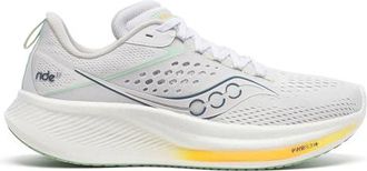 Saucony Baskets Ride 17 pour femme, Blanc/Peel, 40.5 EU
