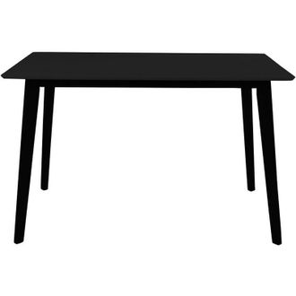 House Nordic House Nordic - Table &agrave; manger 70x120x75 cm en bois dh&eacute;v&eacute;a noir