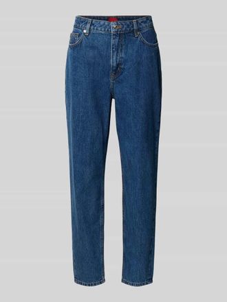 HUGO BOSS Mom Fit Jeans aus reiner Baumwolle