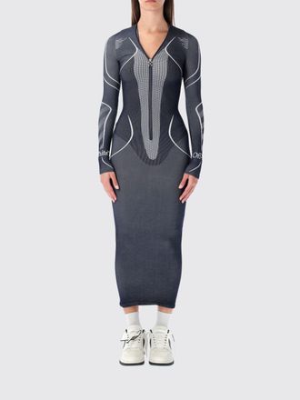 Off-white Robe OFF-WHITE Femme couleur Bleu