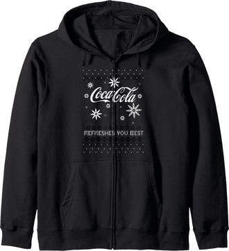 Coca Cola Ware Christmas Ugly Sweater Refreshes Kapuzenjacke
