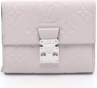 Louis Vuitton Pre-owned Cuir petite-maroquinerie - Femme - Pre-owned - Gris - Taille: ONE Size
